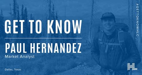 Get To Know Paul Hernandez Market Analyst Holt Lunsford Commercial