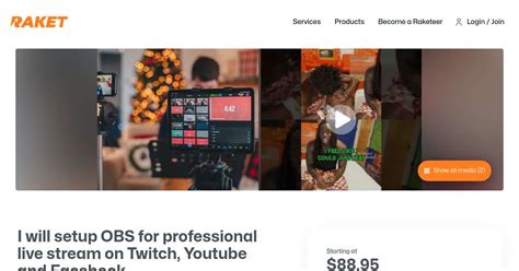 I Will Setup Obs For Professional Live Stream On Twitch Youtube And Facebook By Efraimlasola32