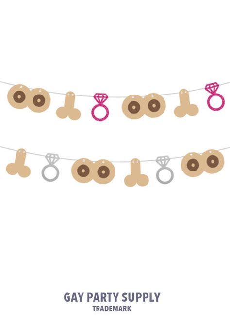 Boobs Centerpiece Lesbian Bachelorette Party Decorations Breast