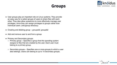 Users And Groups In Linux Pdf