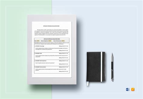17 Free Sample Hr Evaluation Forms And Examples Word Pdf Psd
