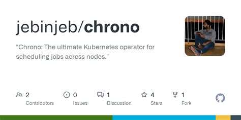 Github Jebinjebchrono Chrono The Ultimate Kubernetes Operator For Scheduling Jobs Across