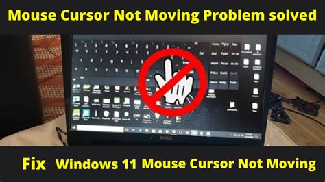 Mouse Cursor Not Moving Windows 11 How To Fix Mouse Cursor Not Moving Windows 10 11 Youtube