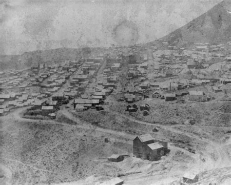 Virginia City Nevada From Cedar Hill Photo 1860s Photograph By
