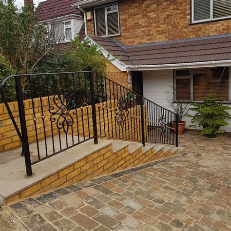 Steps Railings And Block Paving Ts Drives And Landscapes