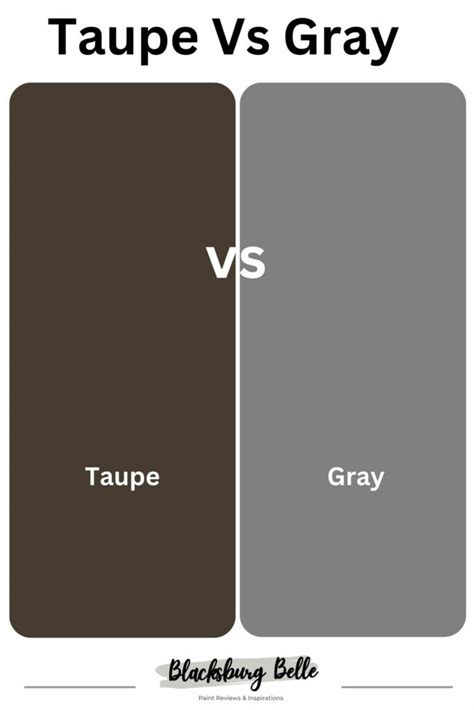 Taupe Vs Gray Paint Colors What Are The Differences