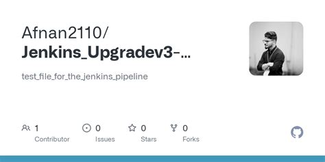 Jenkins Upgradev Master Jenkinsfile At Main Afnan Jenkins Upgradev Master GitHub