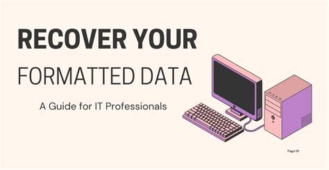 Recover Formatted Hard Drive Data Pro IT Guide