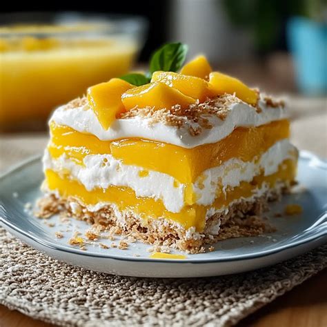Irresistible Filipino Mango Float Dessert Easy No Bake Delight