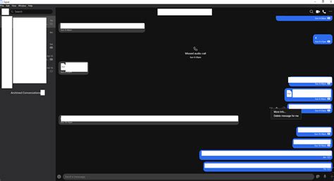 Feature Request Delete Messages For Everyone Function Issue Signalapp Signal Desktop
