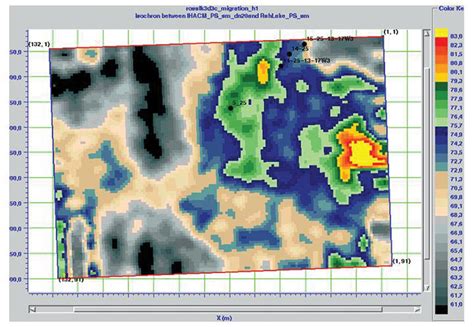 Delineating A Sand Channel Using C D Seismic Data Ross Lake Heavy Oilfield Saskatchewan