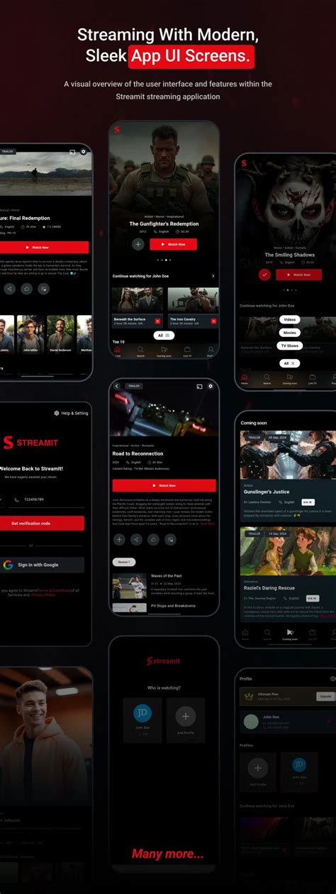 Streamit Ott Streaming Flutter App Add On Graphicfort
