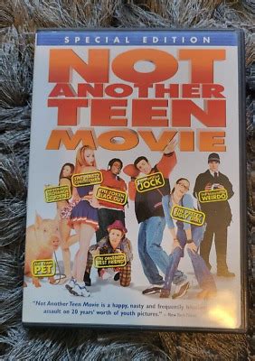 Not Another Teen Movie Dvd 2001 Widescreen Chris Evans Jaime Pressly