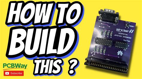Build Your Own Zx Spectrum Joystick Interface Youtube