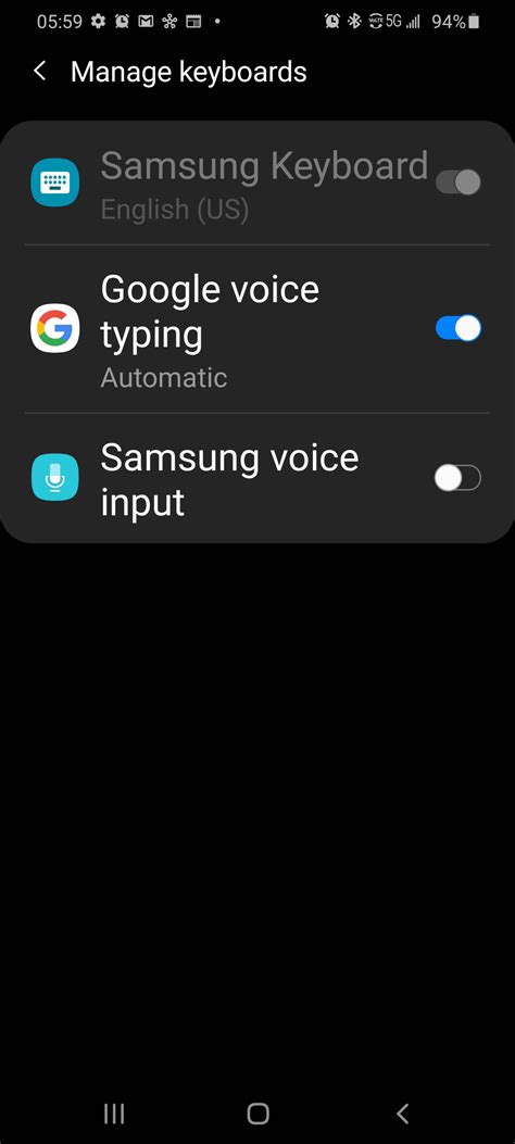 Google Voice Typing And Samsung Voice Android Forums At AndroidCentral Com