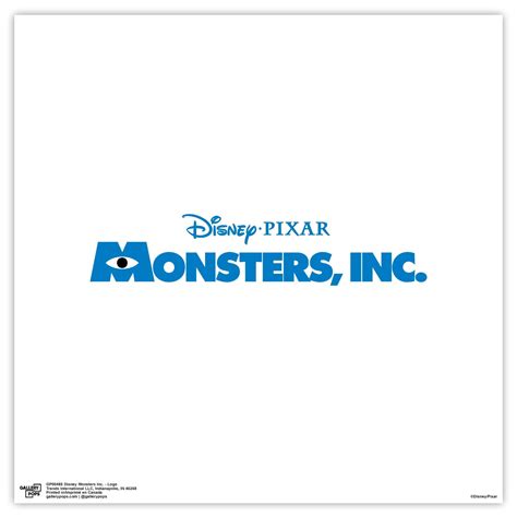 Monsters Inc Logo Color