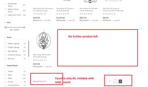 Magento 21 Issue With The Product Count On The Pagination Not