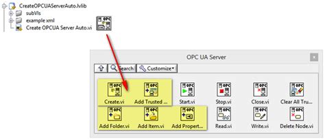github nevstop lab labview opcua xml library use a xml configuration