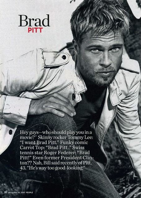 Brad Pitt Sexiest Man Alive 1995
