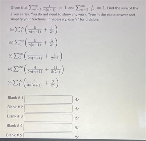 Solved Given That N N N And N N Find The Chegg Com