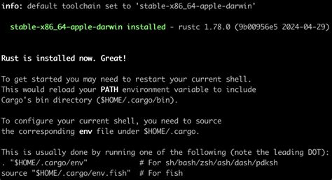 Rust 安装 自学教程