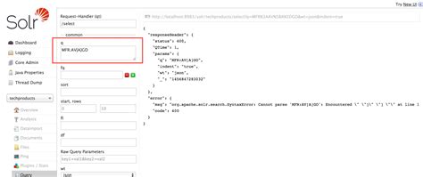 Java Solr Webapp Regular Expression Search Stack Overflow