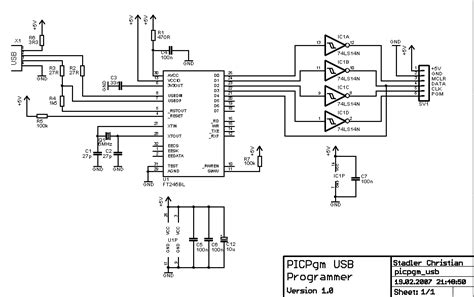 Pic Pgm Usb Programmer Circuit Next Electronics