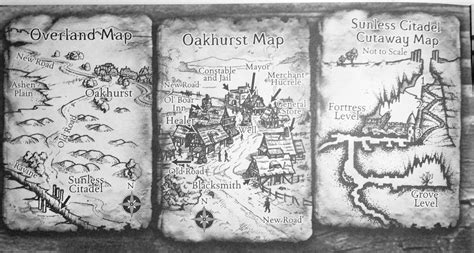 Walled Citadel Map Dnd Ai