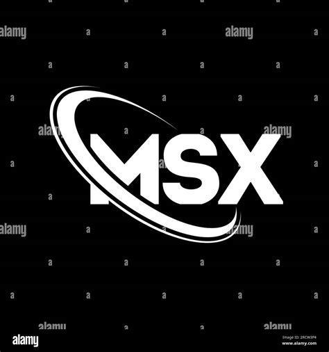 Msx Circle Logo Stock Vector Images Alamy