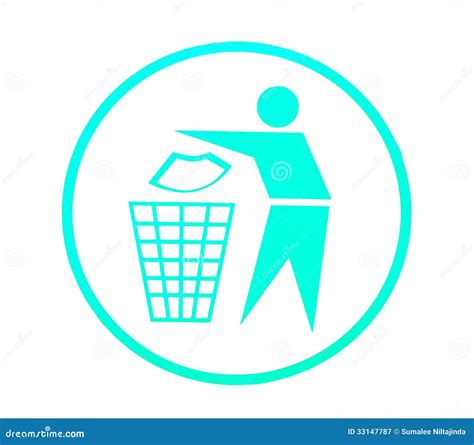 Keep Clean Symbol Stock Illustration Illustration Of Figure 33147787