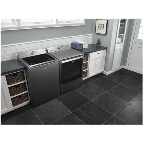Best Buy Maytag 88 Cu Ft 11 Cycle Gas Dryer With Steam Metallic
