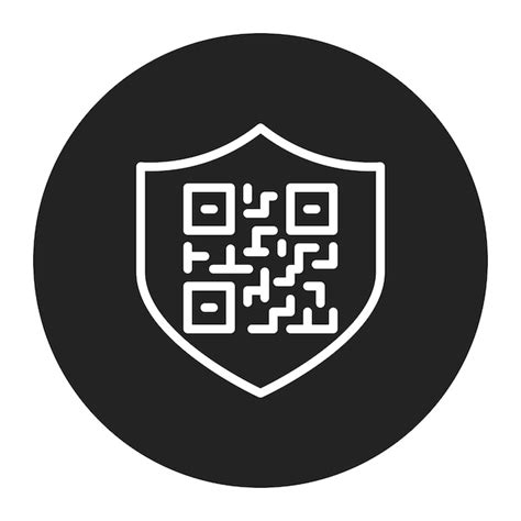 premium vector secure qr code icon vector image can be used for safe