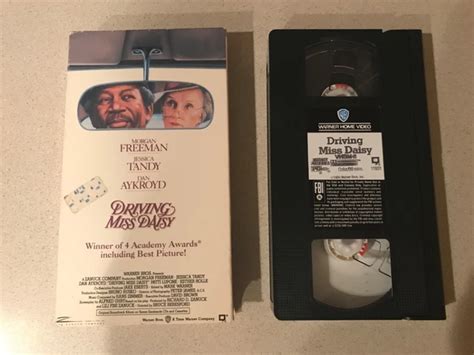 Driving Miss Daisy Vhs 1991 Morgan Freeman Jessica Tandy Eur 262
