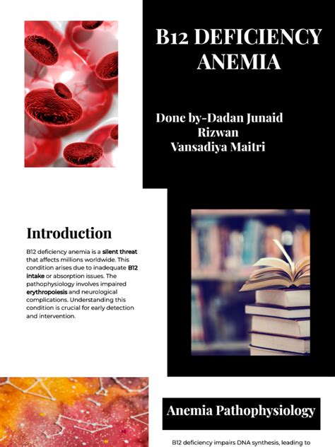 B12 Deficiency Anemia Pathophysiology Pdf Vitamin B12 Anemia