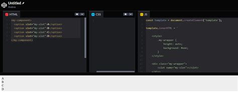 Javascript Slotted Elements Not Added To Custom Web Component In Ios