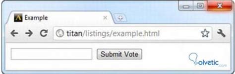 HTML Creación de Formularios Solvetic