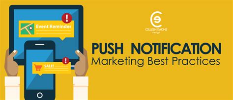 Push Notification Marketing Best Practices Colleen Eakins Design Blog