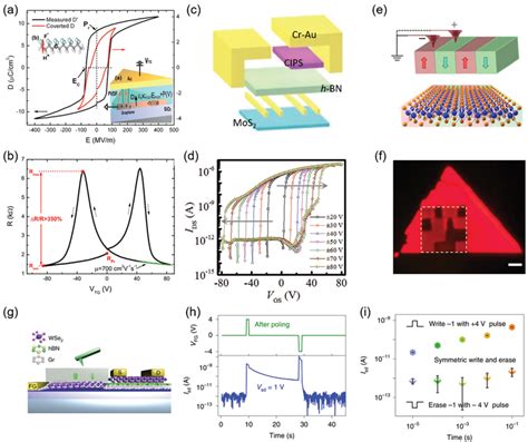 2d Ferroelectric Field‐effect Transistors A Electric Displacement Of Download Scientific
