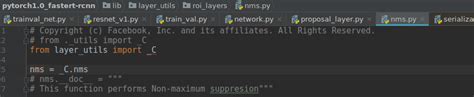 i can not find the nms function · issue 134 · ruotianluo pytorch
