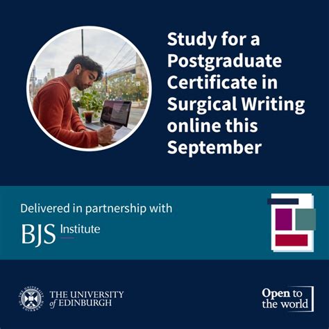 Bjs Academy On Linkedin 💻 Apply For The Postgraduate Certificate In Surgical Writing And Evidence…