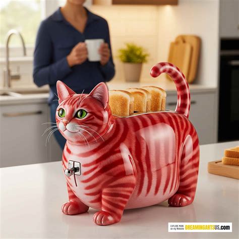 Cat Shaped Toasters The Purr Fect Addition To Your Kitchen