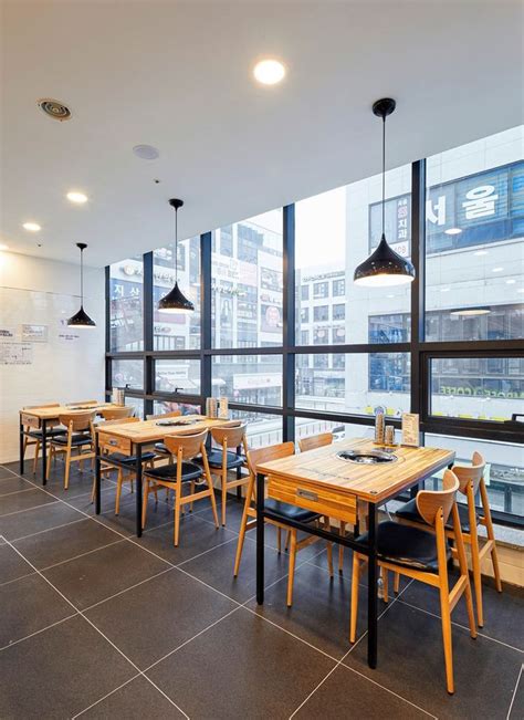 깔끔한 디자인의 32평 식당인테리어 견적 인테리어