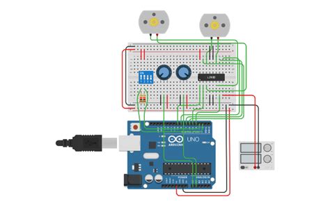 Circuit Design Ac4 Using Transistors And Driving Motors Tinkercad