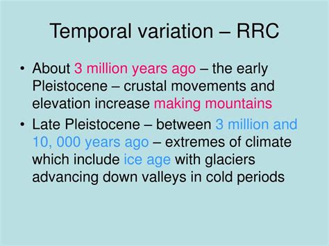 PPT Temporal Variation PowerPoint Presentation Free Download ID