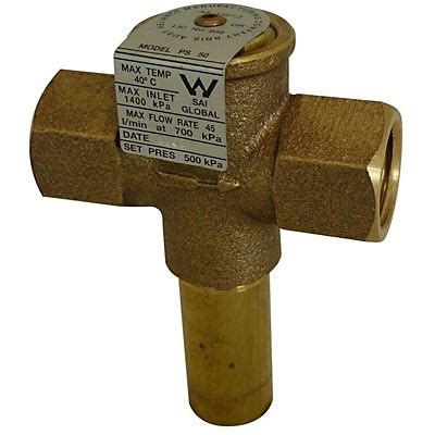 Pressure Limiting And Pressure Reduction Valves In Hot Water Units