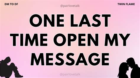 Dm 💌 One Last Time Open My Message 🥺🙏 Dm To Df 💖 Divine Masculine
