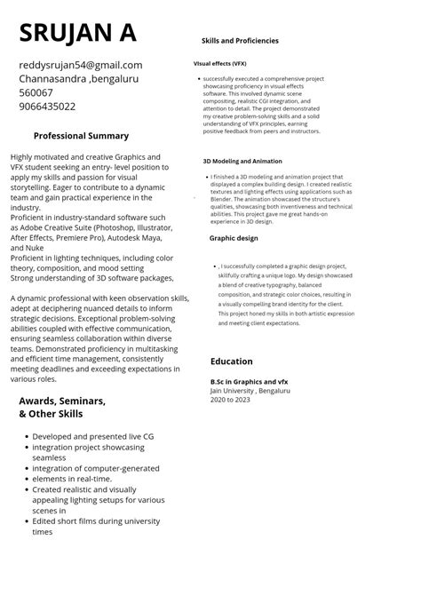 Srujan A On Linkedin This Is My Resumecv