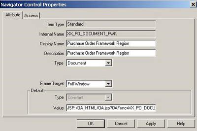 The Oracle Apps Developer Oracle Workflow Notifications OAF