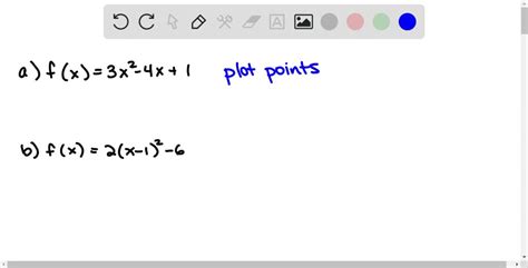Solvedthink About It You Can Use Either Of Two Methods To Graph A Function Plotting Points Or