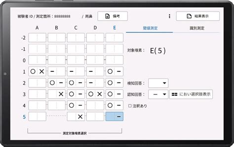 Tandt用嗅覚測定アプリ 第一薬品産業株式会社